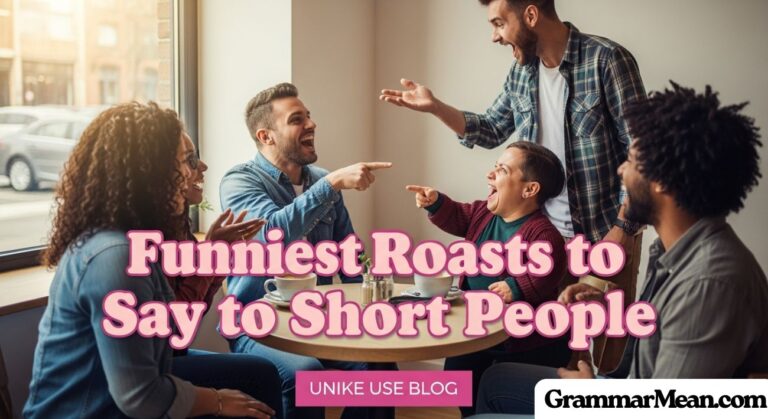 20+ Funniest Roasts to Say to Short People