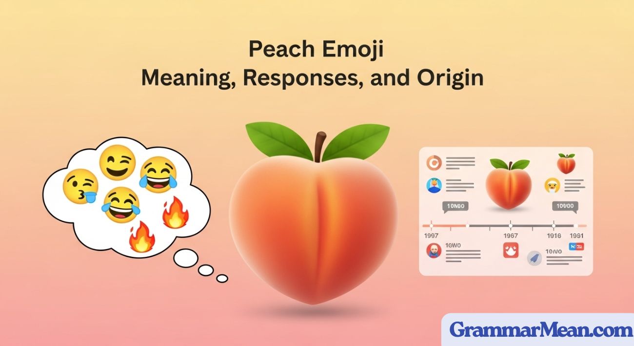 Peach Emoji Meaning, Responses and Origin — What the 🍑