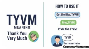 TYVM Meaning – What It Stands for and How to Use It